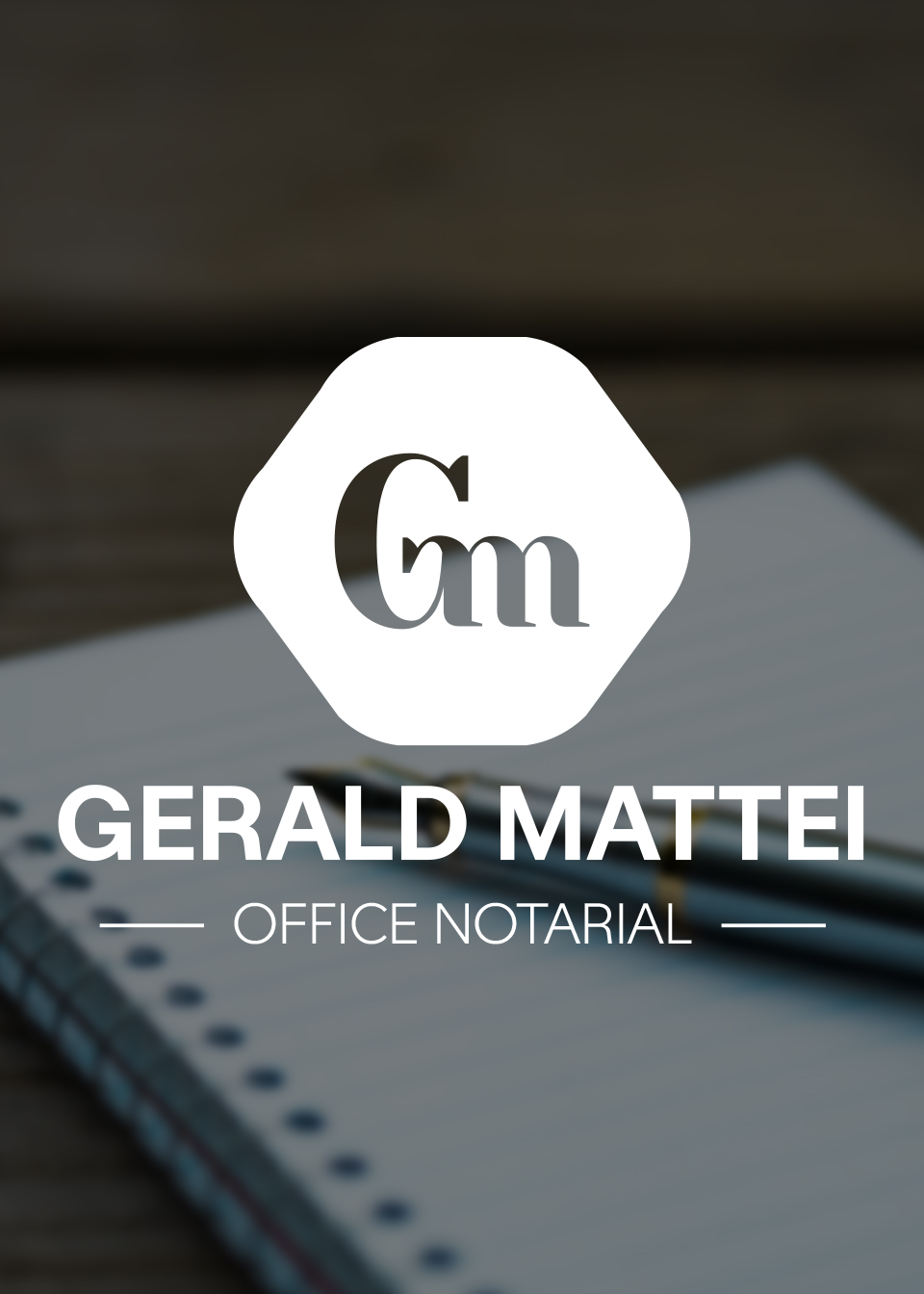 Gerald Mattei Brand Identity – Steph Joulia – Graphic Designer – Lyon ...